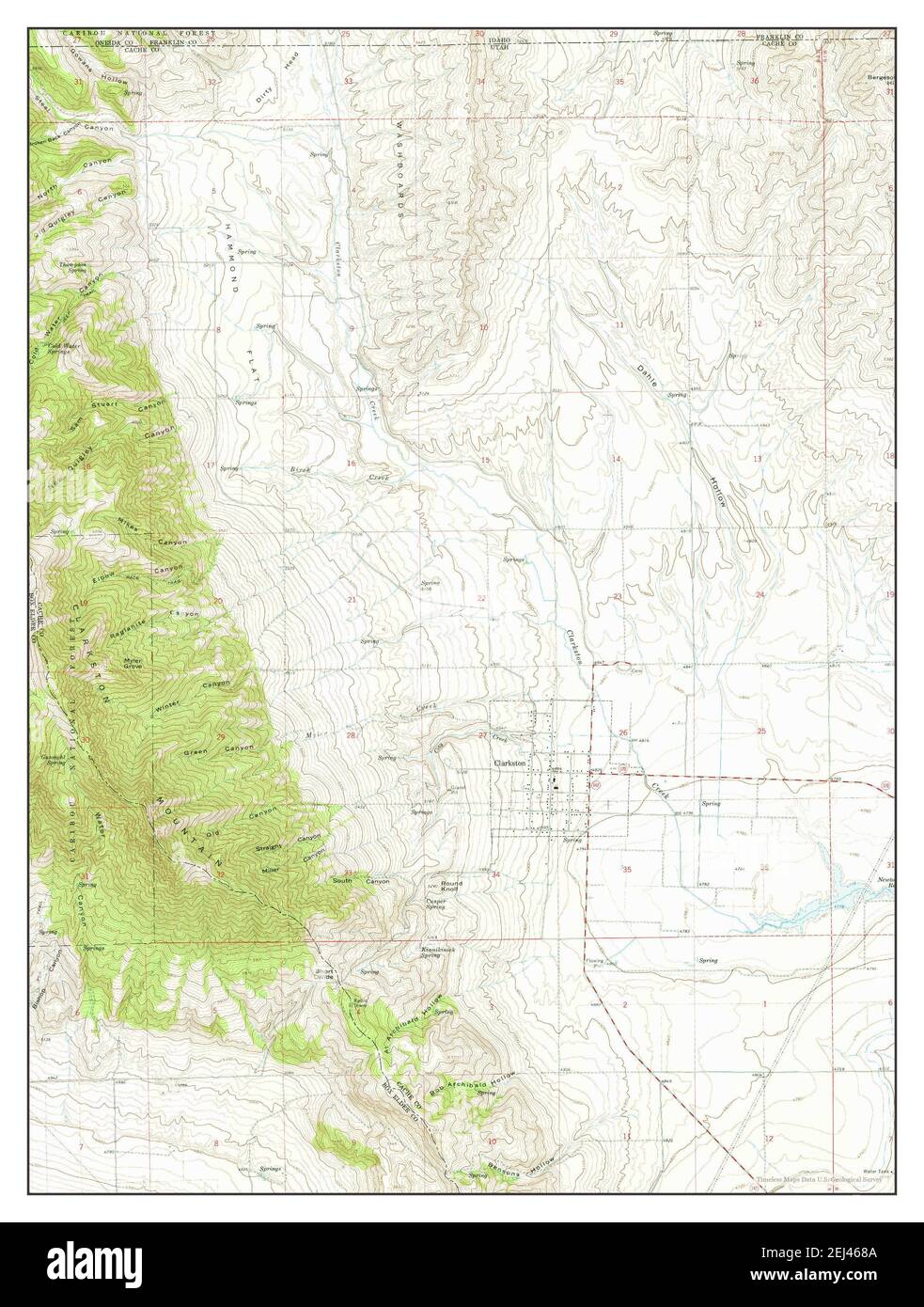 Clarkston map hi-res stock photography and images - Alamy