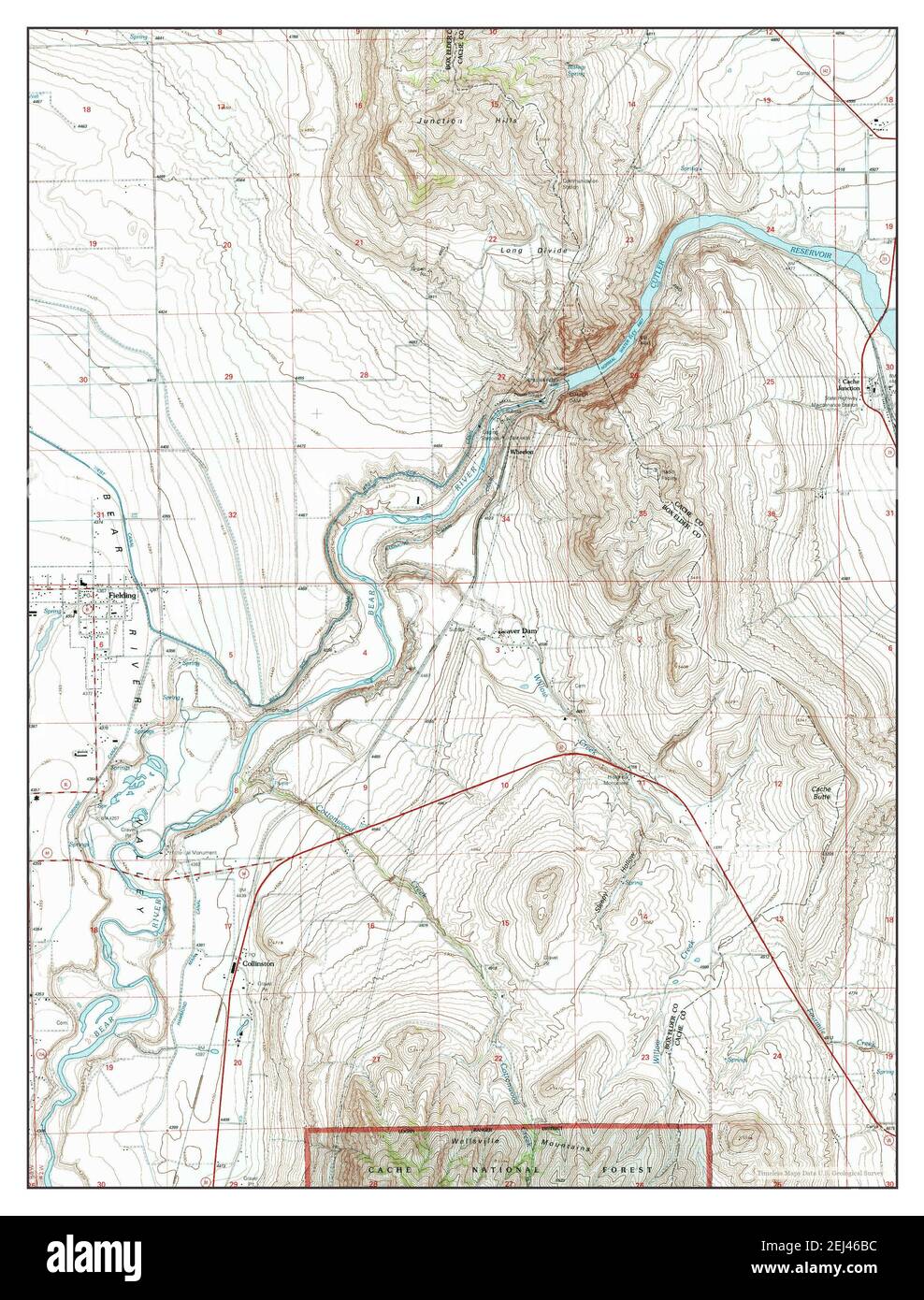 Cutler Dam, Utah, map 1998, 1:24000, United States of America by ...