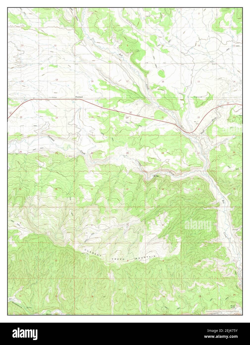 Map of fruitland hi-res stock photography and images - Alamy
