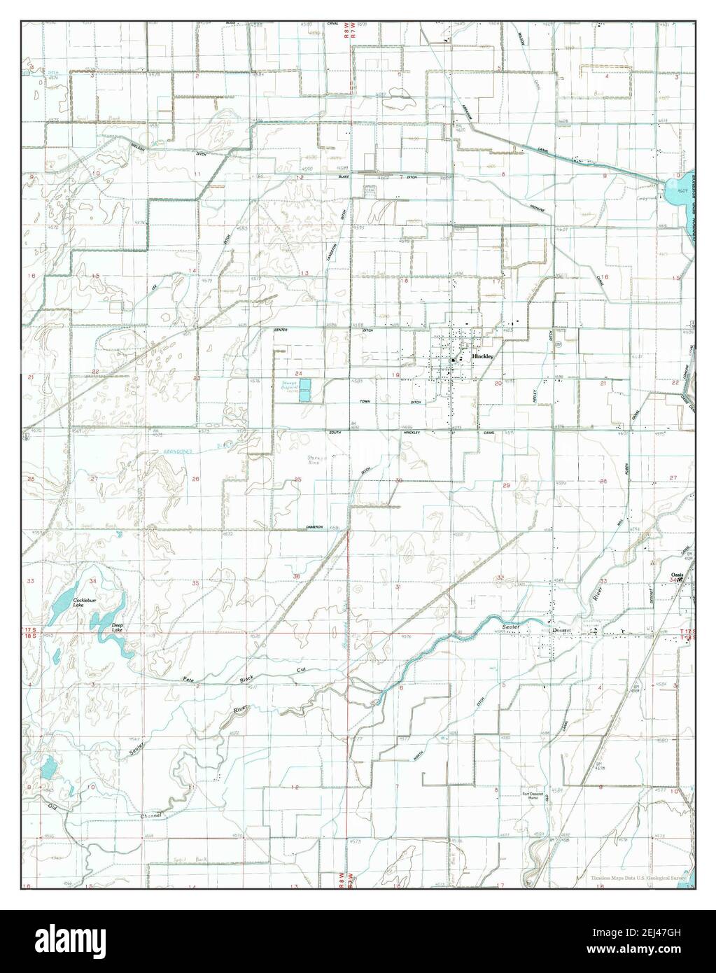 Map Of Hinckley High Resolution Stock Photography and Images - Alamy