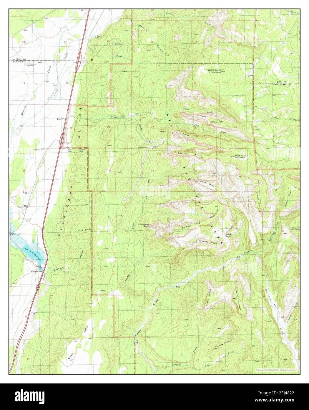 Kolob Arch, Utah, map 1980, 1:24000, United States of America by ...