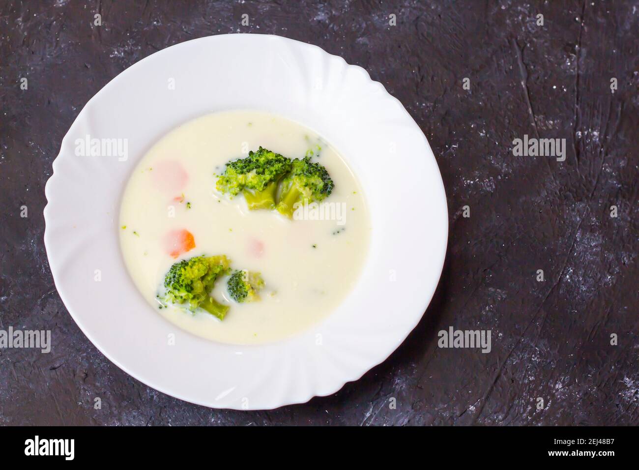 Spring broccoli green cream hi-res stock photography and images - Alamy