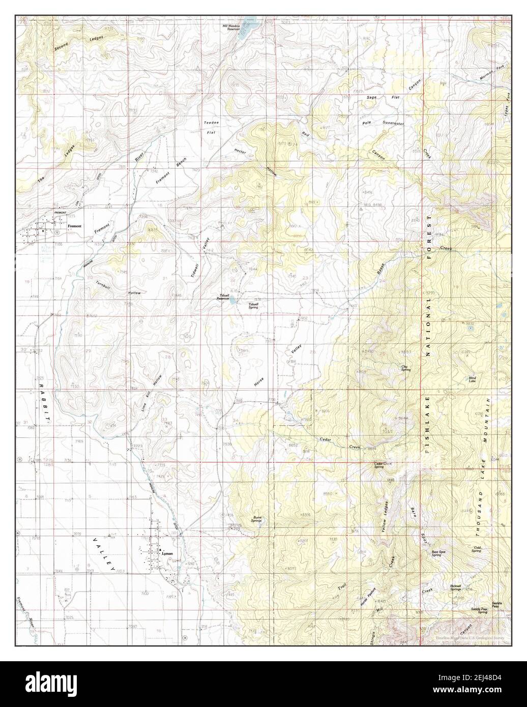 Map of lyman hi-res stock photography and images - Alamy