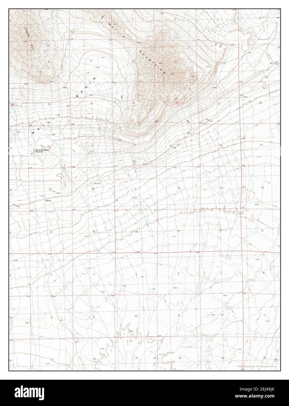 Matlin, Utah, map 1991, 1:24000, United States of America by Timeless ...