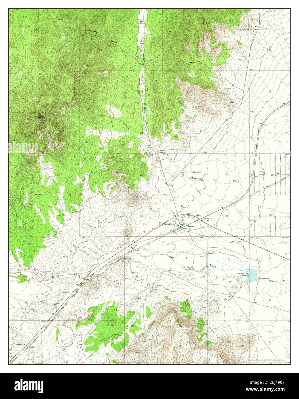 Modena utah map hi-res stock photography and images - Alamy
