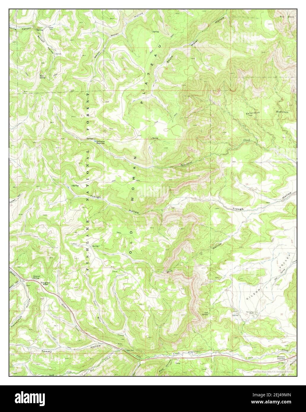 Old utah map hi-res stock photography and images - Alamy