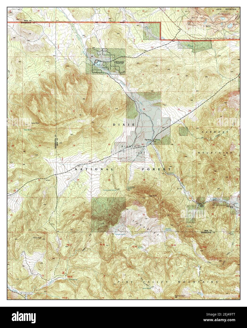Page Ranch, Utah, map 2002, 1:24000, United States of America by ...