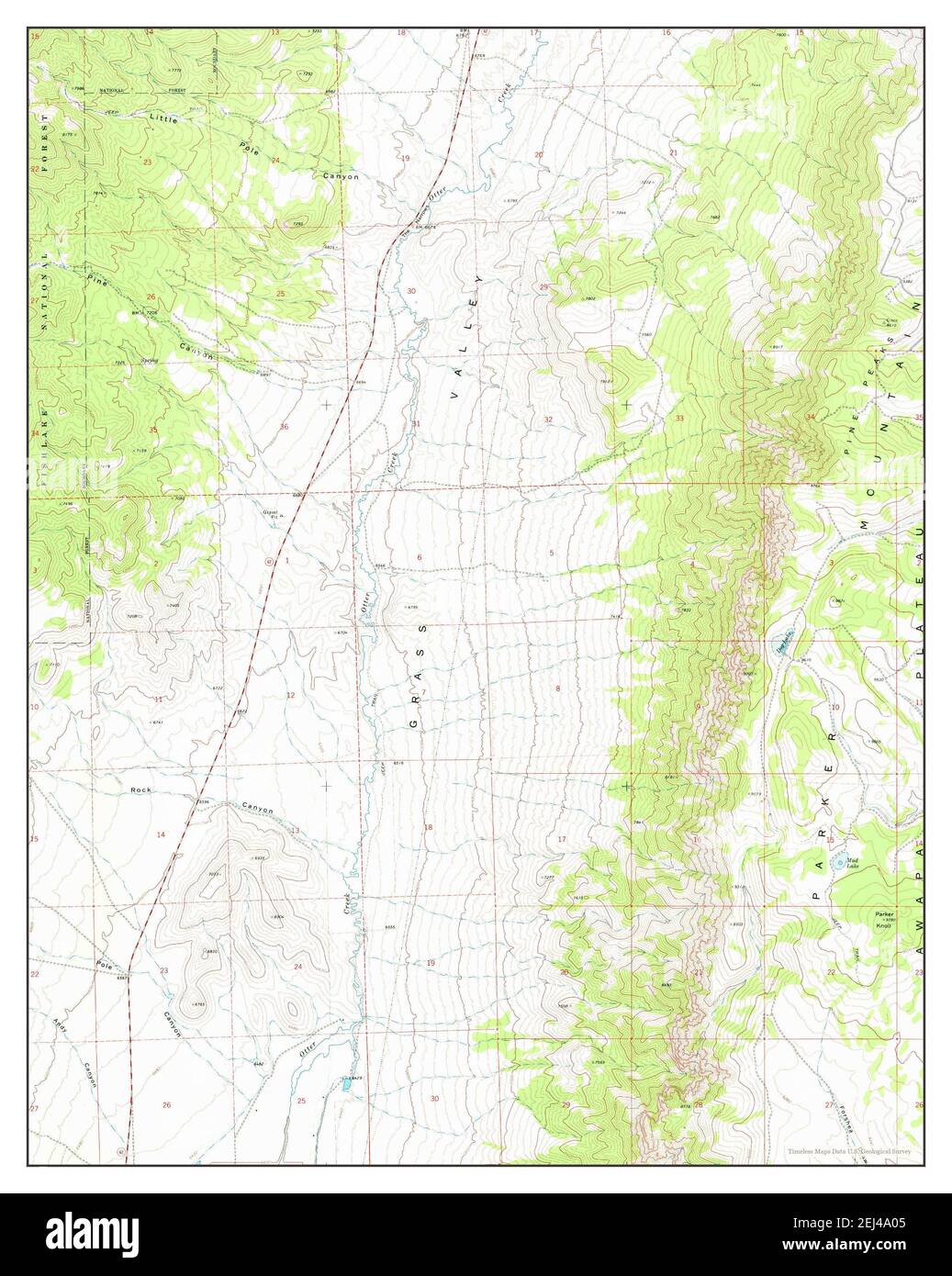 Parker Knoll, Utah, map 1969, 1:24000, United States of America by ...