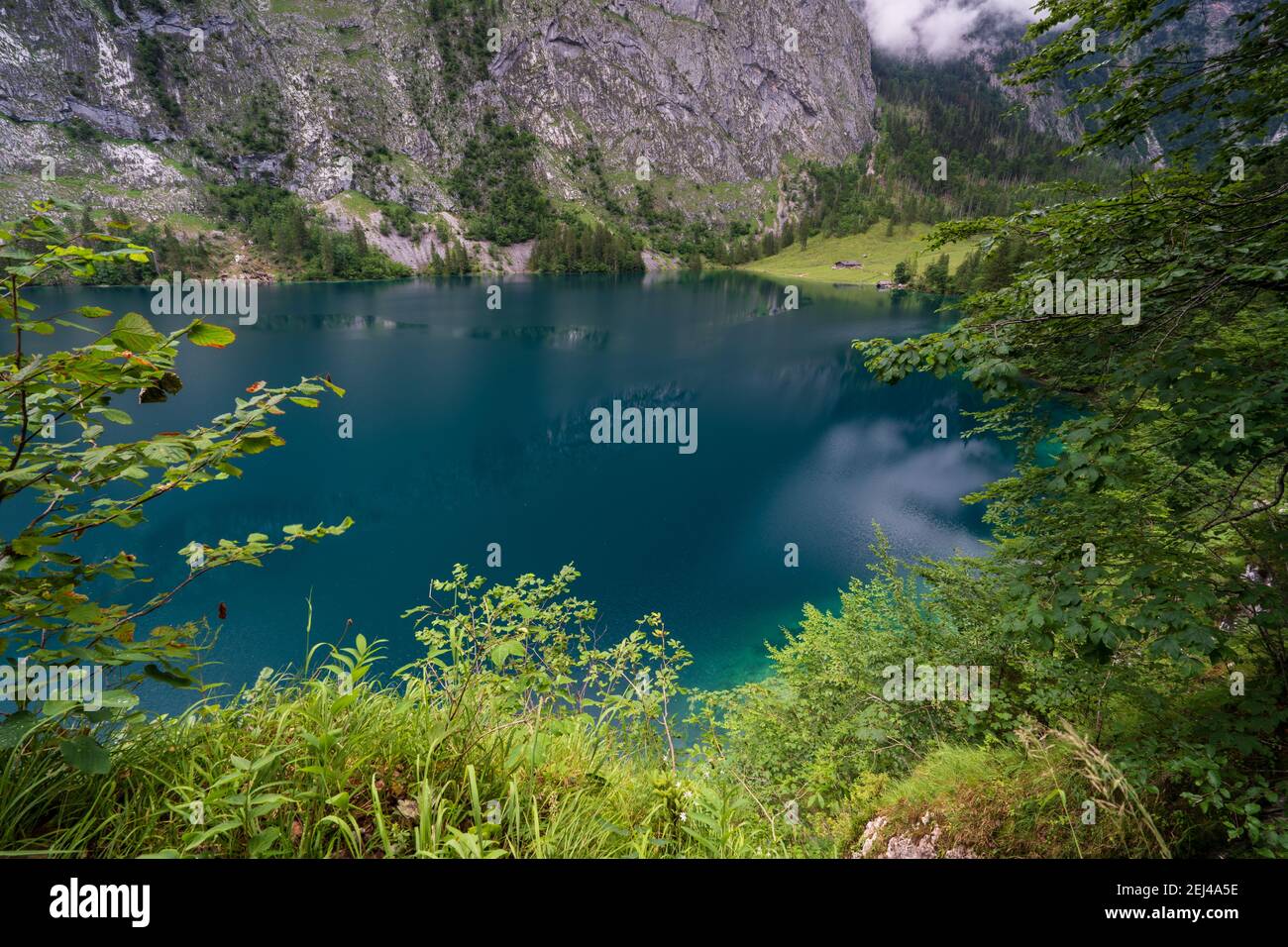 Atmospheric Mood at Lake Konigsee, Germany Stock Photo - Alamy
