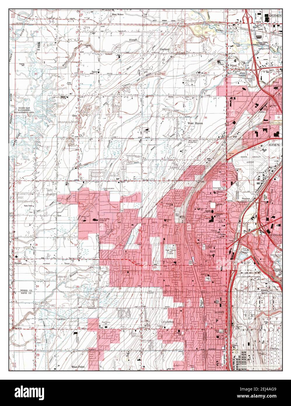 Map of roy utah hi-res stock photography and images - Alamy