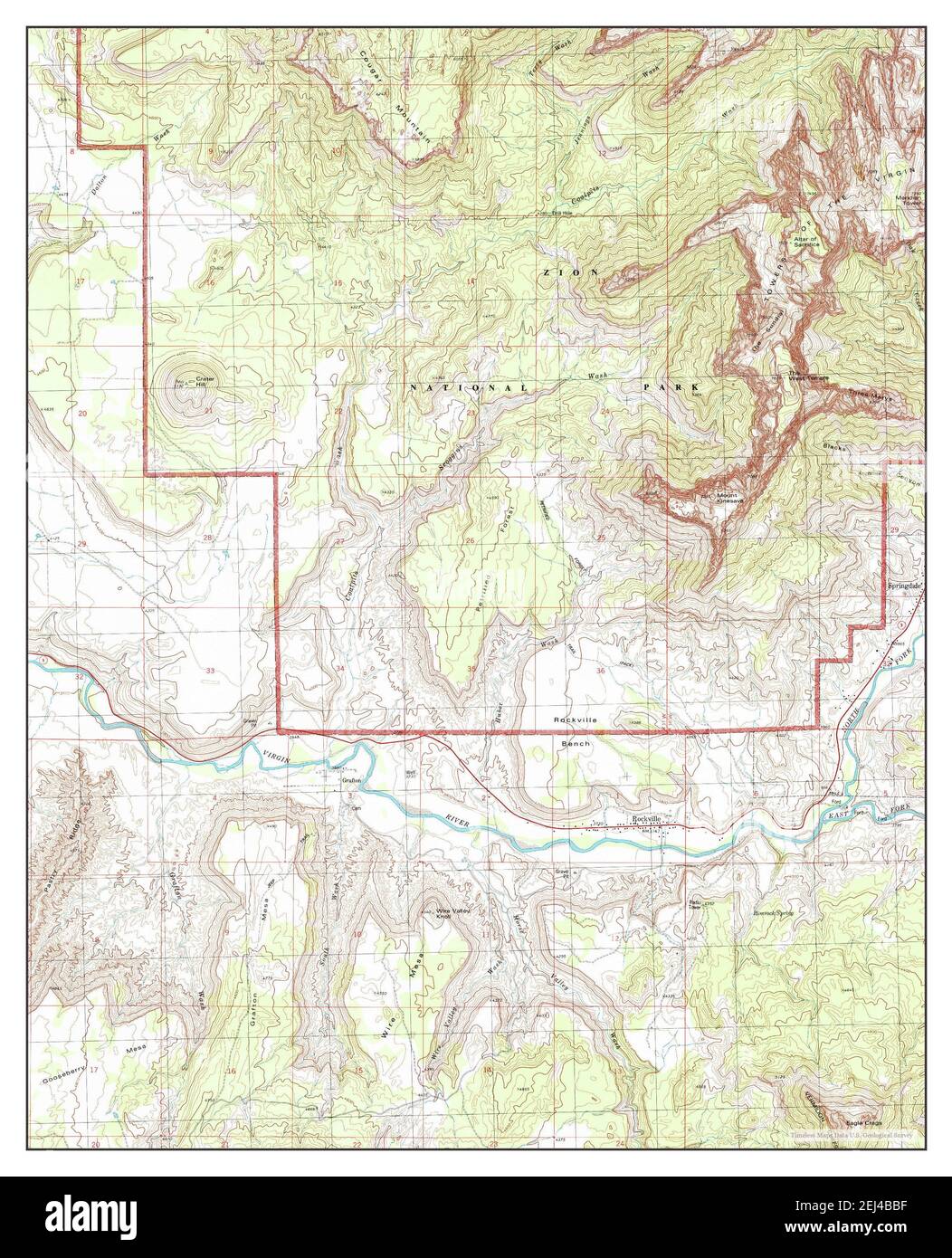 Springdale map Cut Out Stock Images & Pictures - Alamy