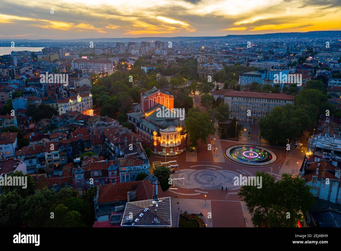 Aerial view independence square in hi-res stock photography and images ...