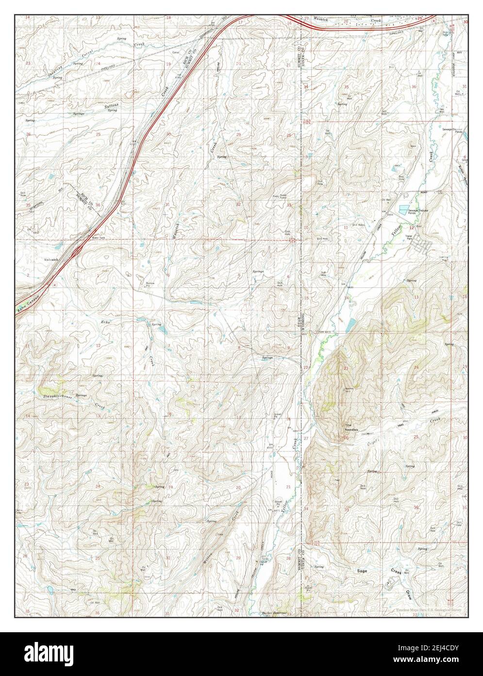 Old utah map Cut Out Stock Images & Pictures - Alamy