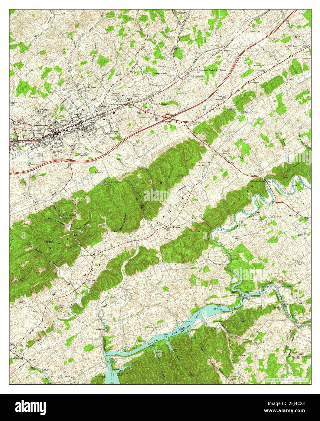 Map Of Abingdon High Resolution Stock Photography and Images - Alamy