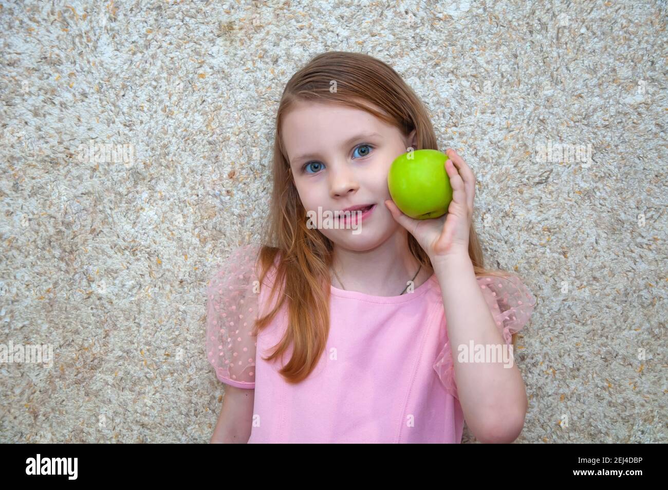 Kid toy apple hi-res stock photography and images - Alamy