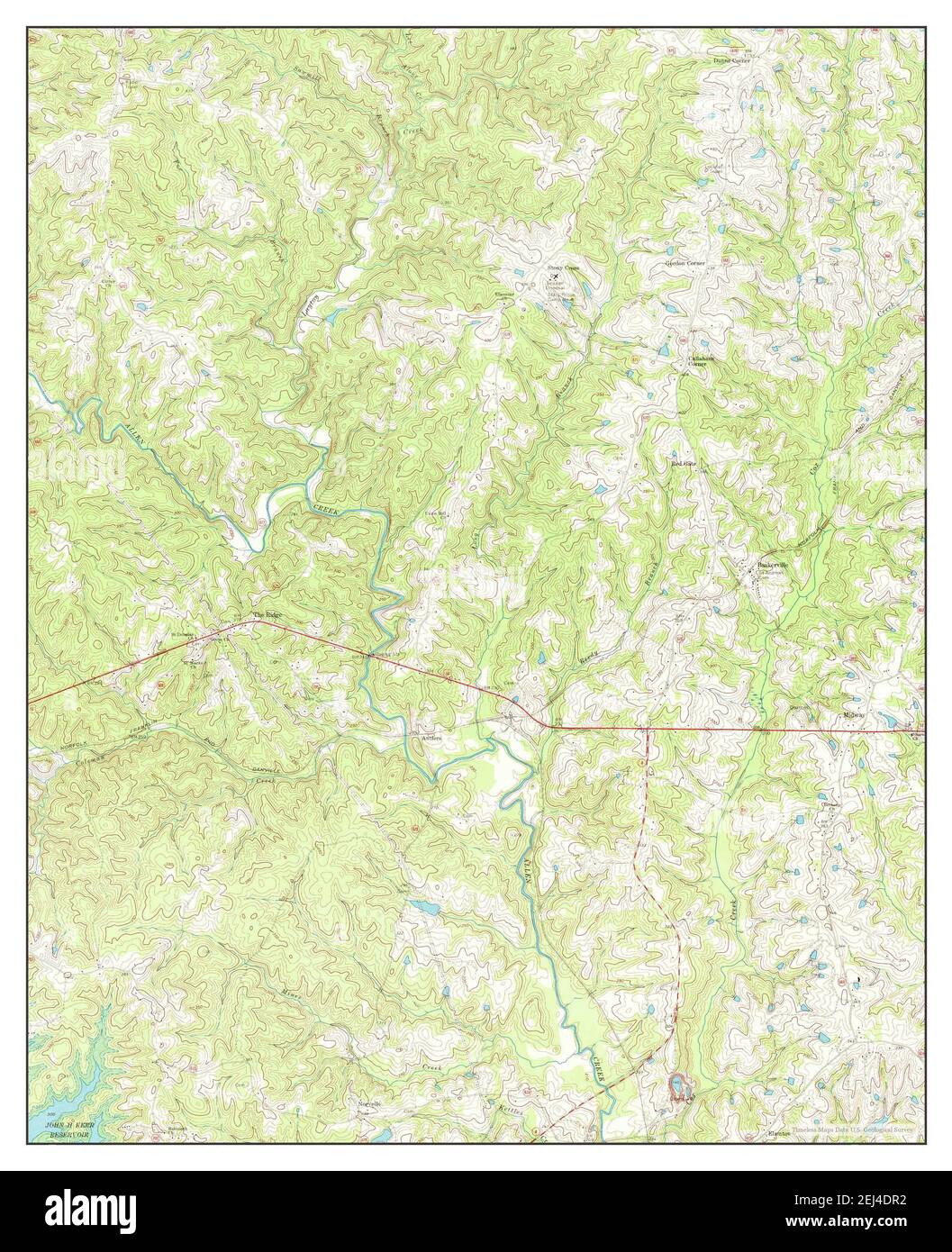 Baskerville, Virginia, map 1968, 1:24000, United States of America by ...