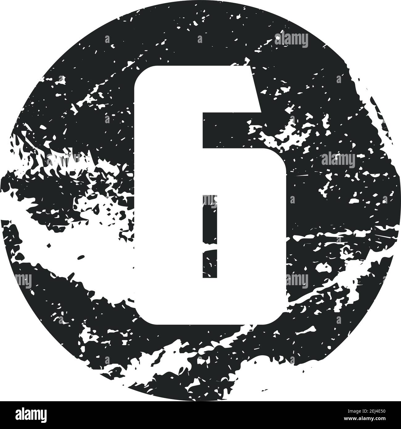 Set of grunge numbers. Distressed vector illustration Stock Vector ...