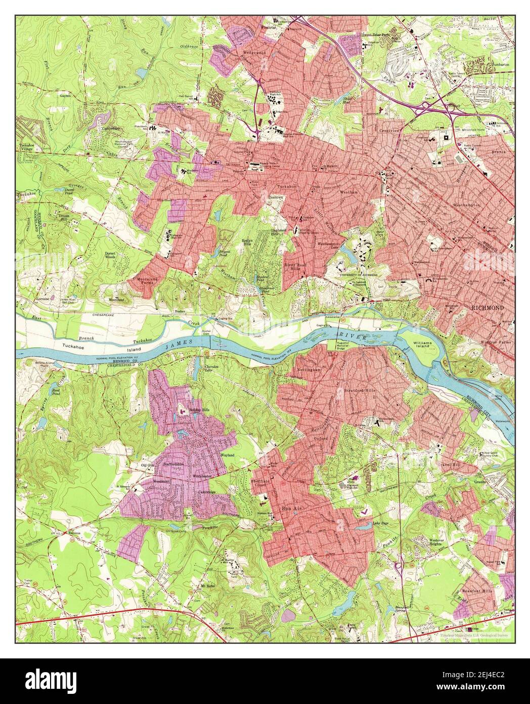 Map Of Bon Air High Resolution Stock Photography and Images - Alamy