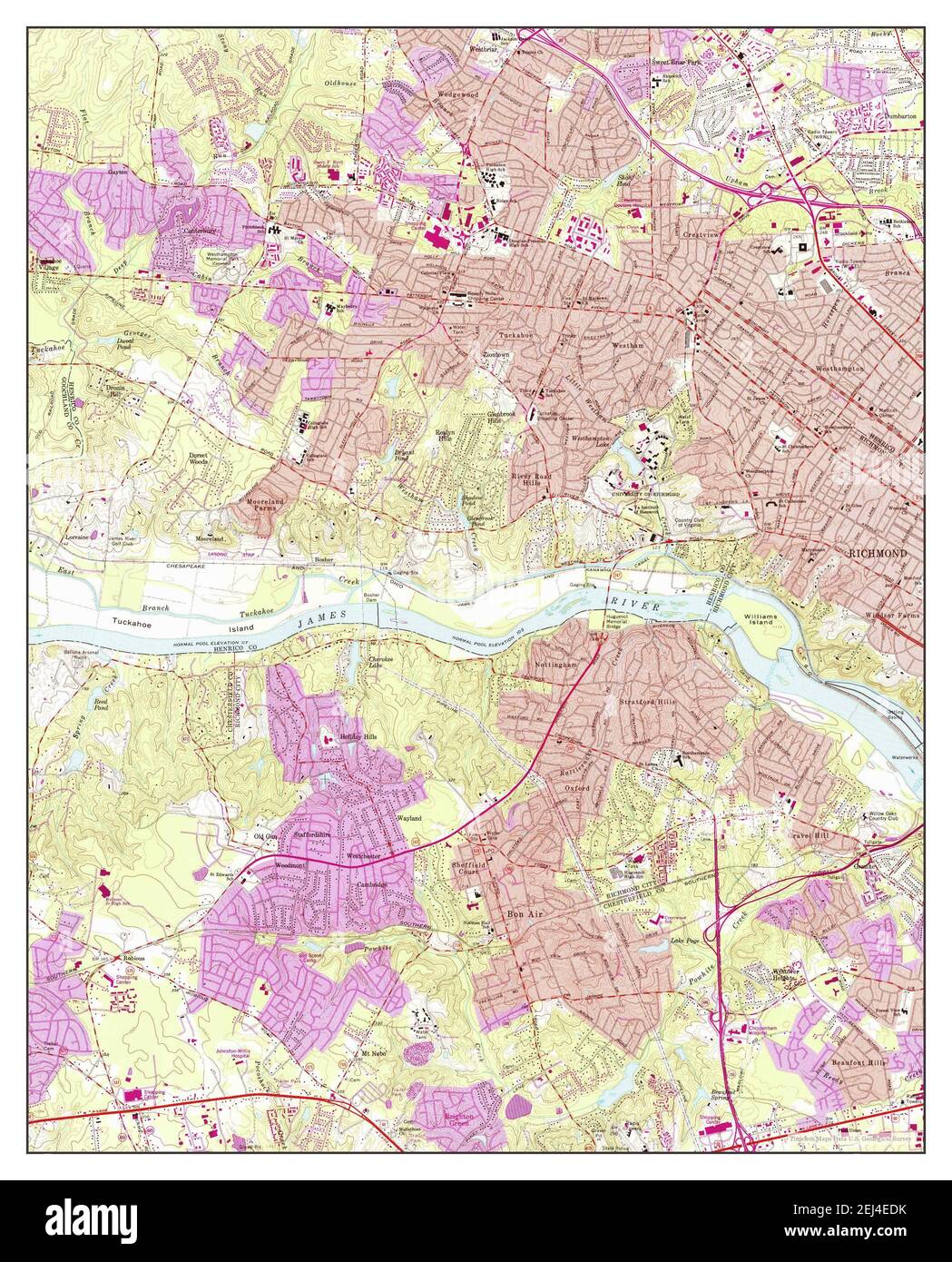 Map Of Bon Air High Resolution Stock Photography and Images - Alamy