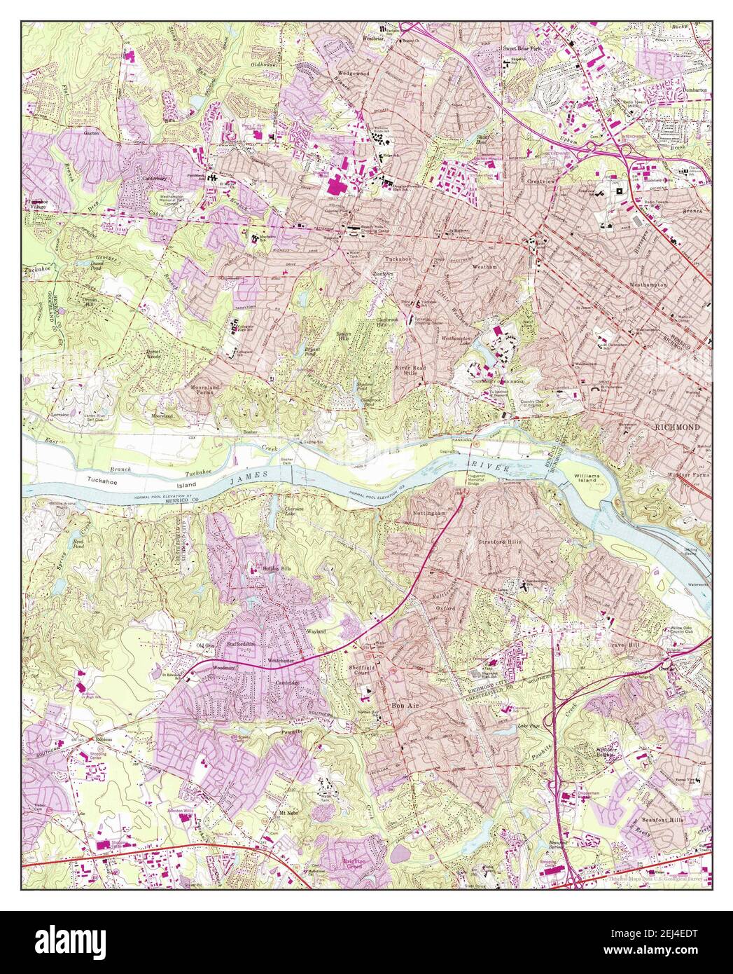 Map Of Bon Air High Resolution Stock Photography and Images - Alamy