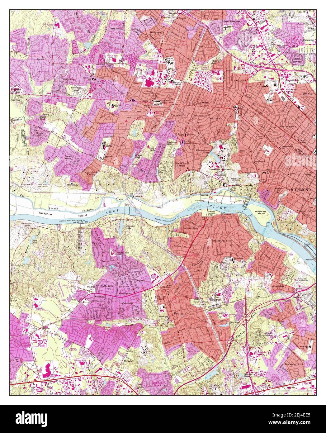 Map Of Bon Air High Resolution Stock Photography and Images - Alamy