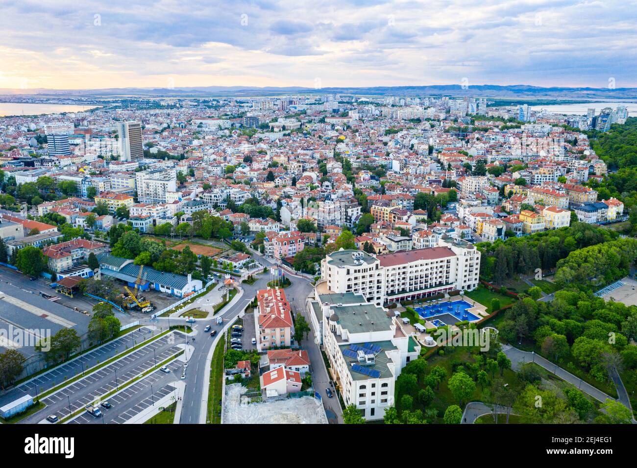 City center burgas bourgas hi-res stock photography and images - Alamy