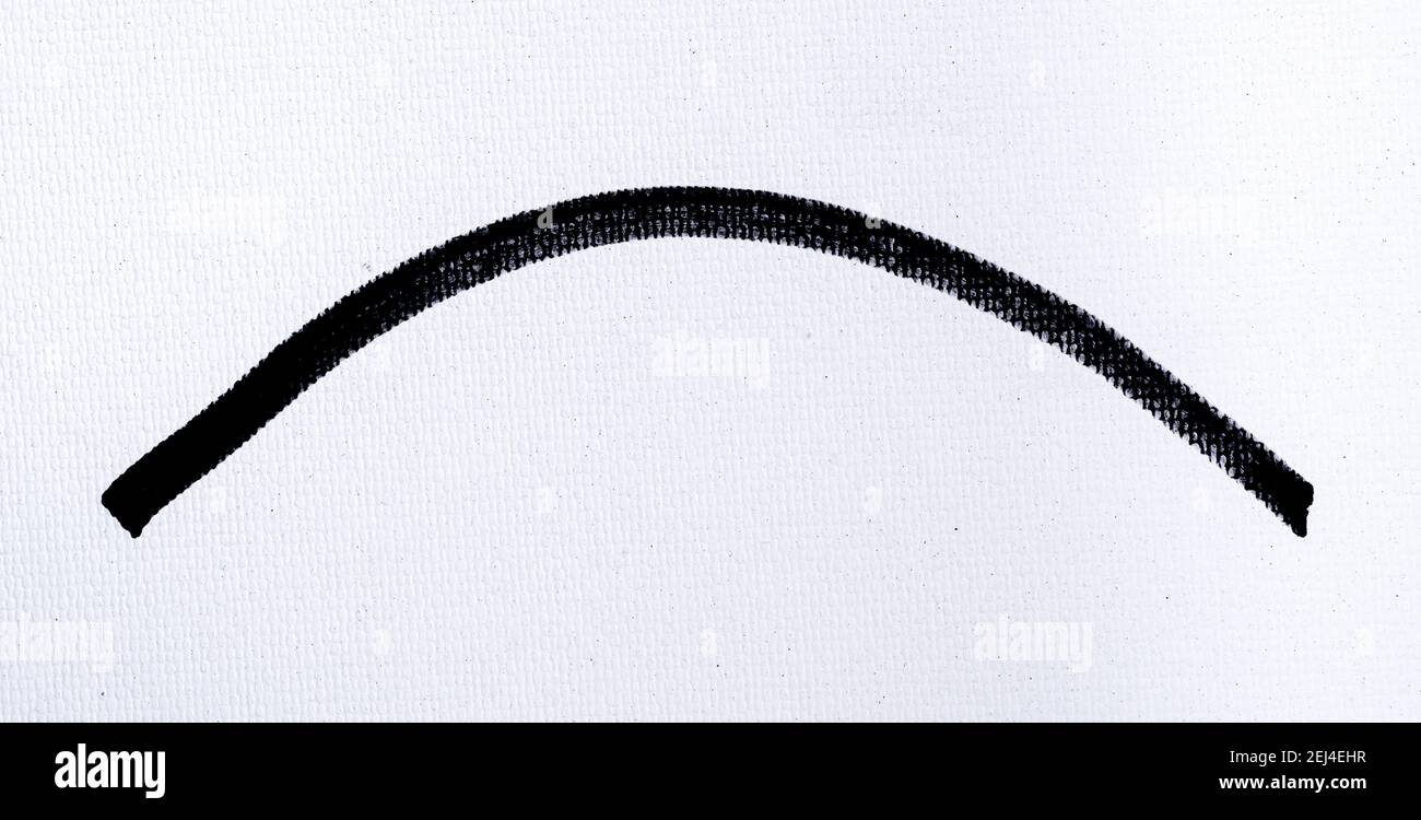 black ink shape on watercolor paper texture background Stock Photo - Alamy