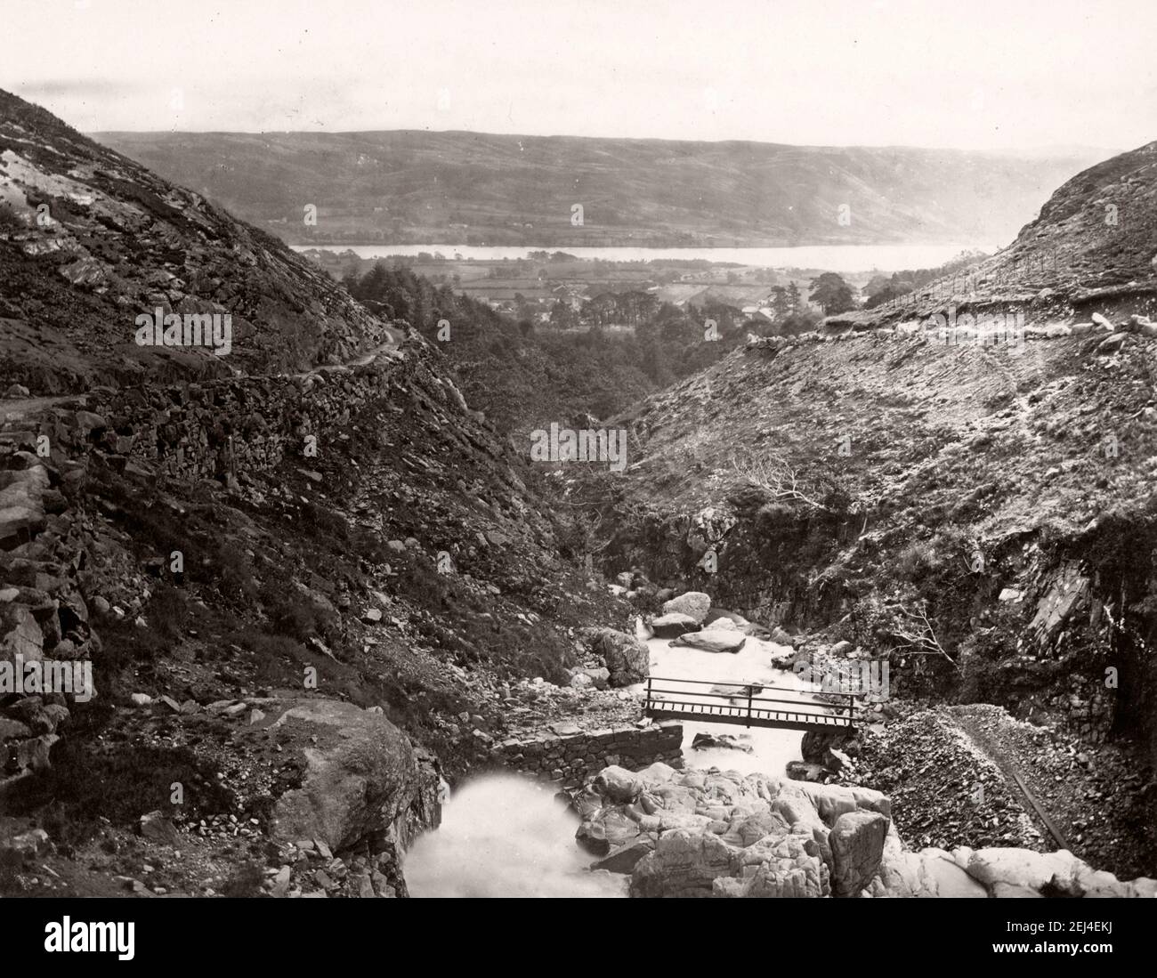 Coniston water lake district 1900s hi-res stock photography and images ...