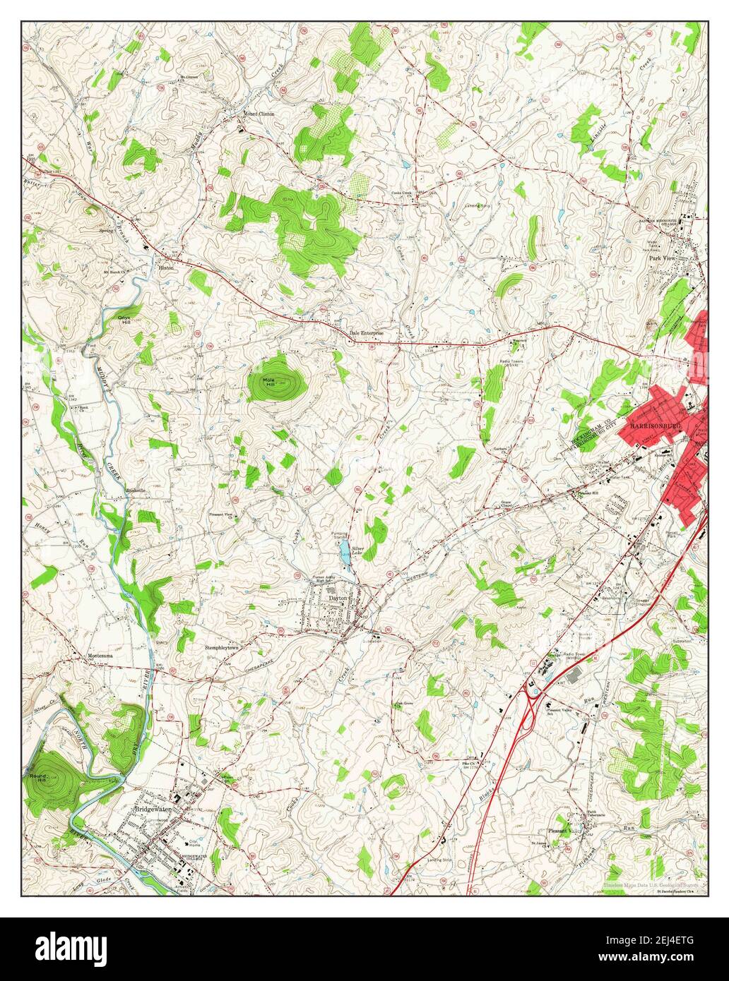 Map Of Bridgewater High Resolution Stock Photography and Images - Alamy