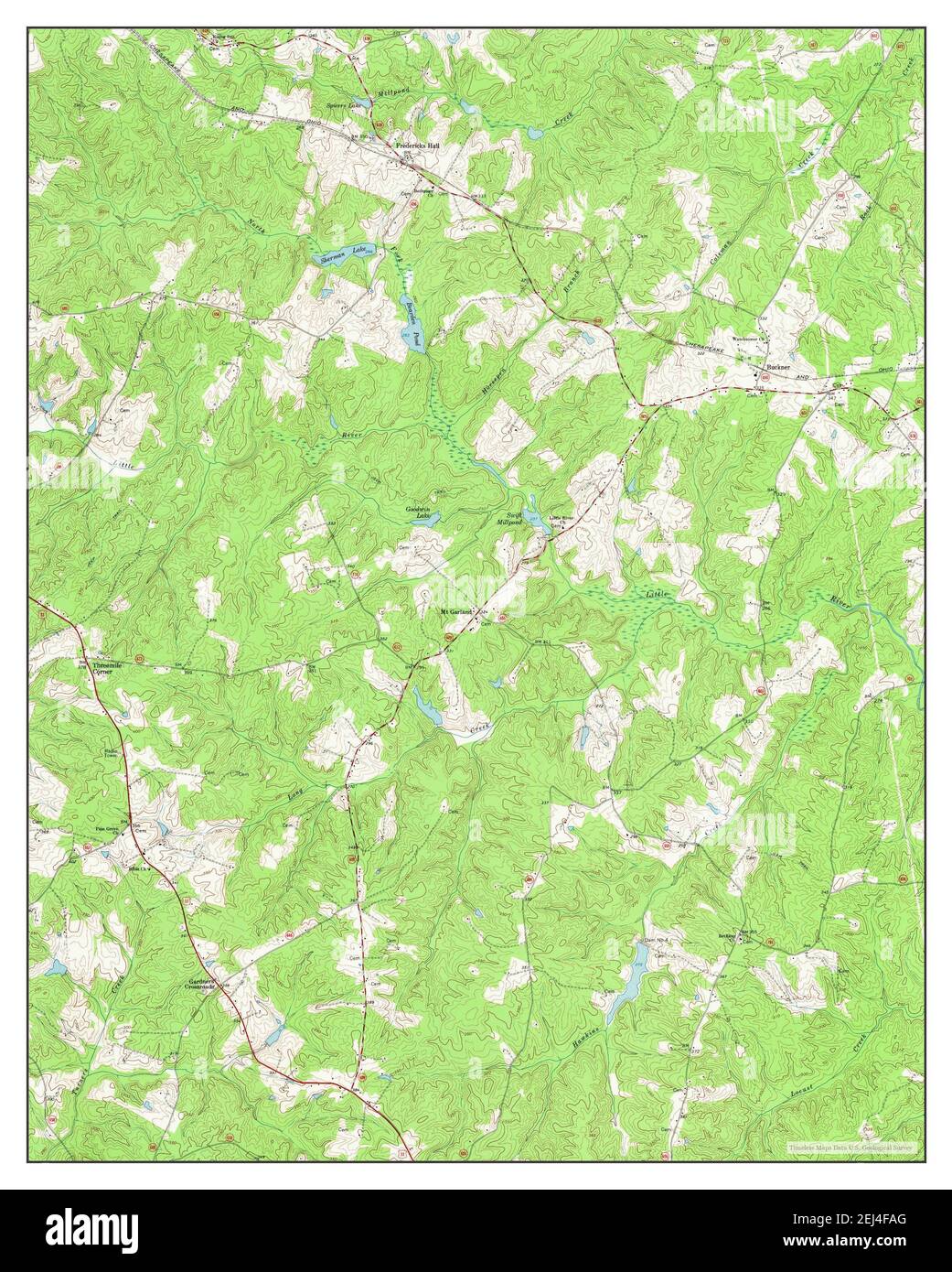 Buckner, Virginia, map 1968, 1:24000, United States of America by ...