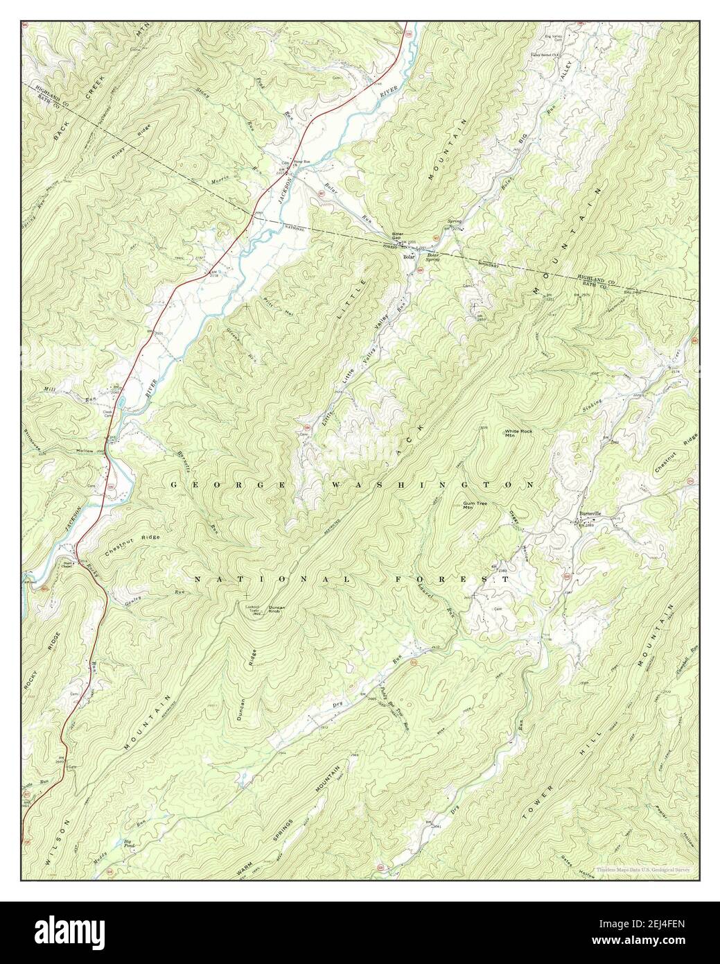 Map Of Burnsville High Resolution Stock Photography and Images - Alamy