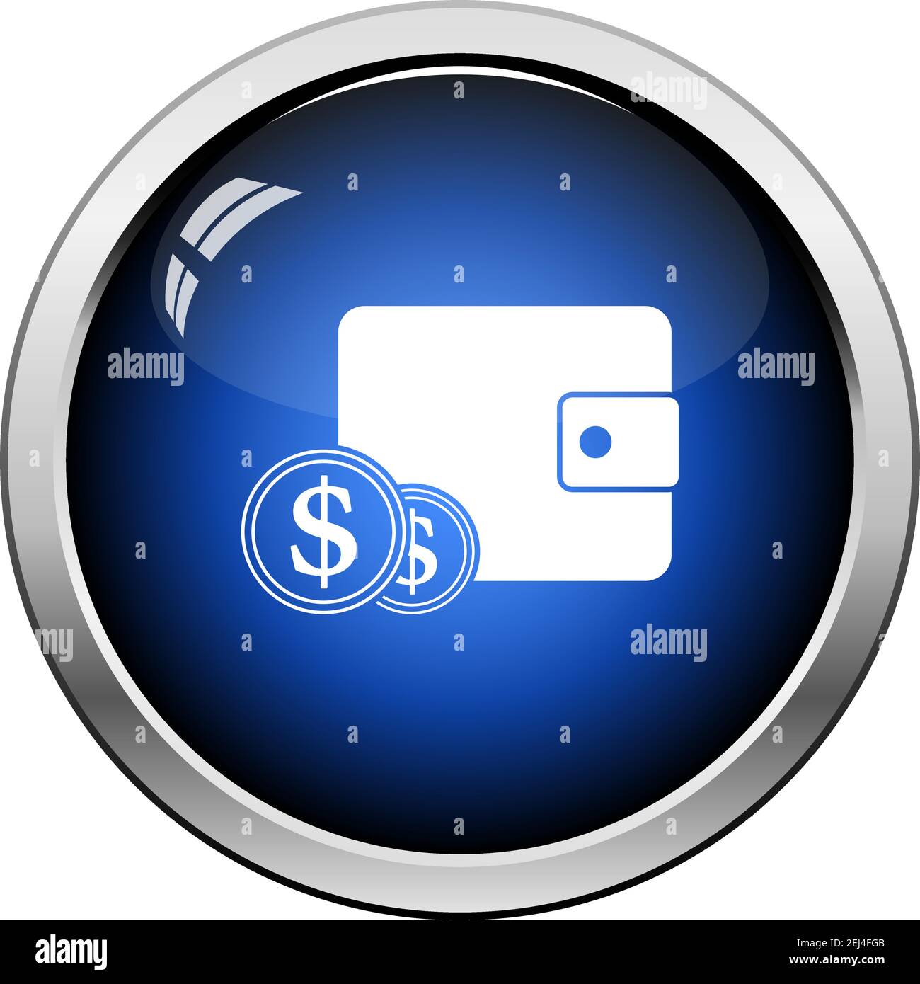 Cartoon two coins isolated vector hi-res stock photography and images ...
