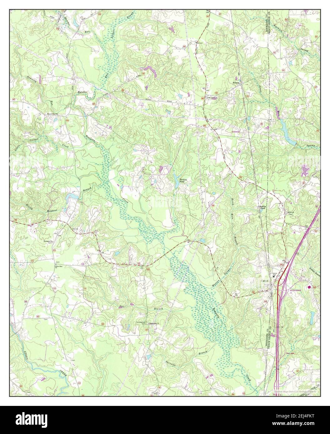 Carson, Virginia, map 1969, 1:24000, United States of America by ...