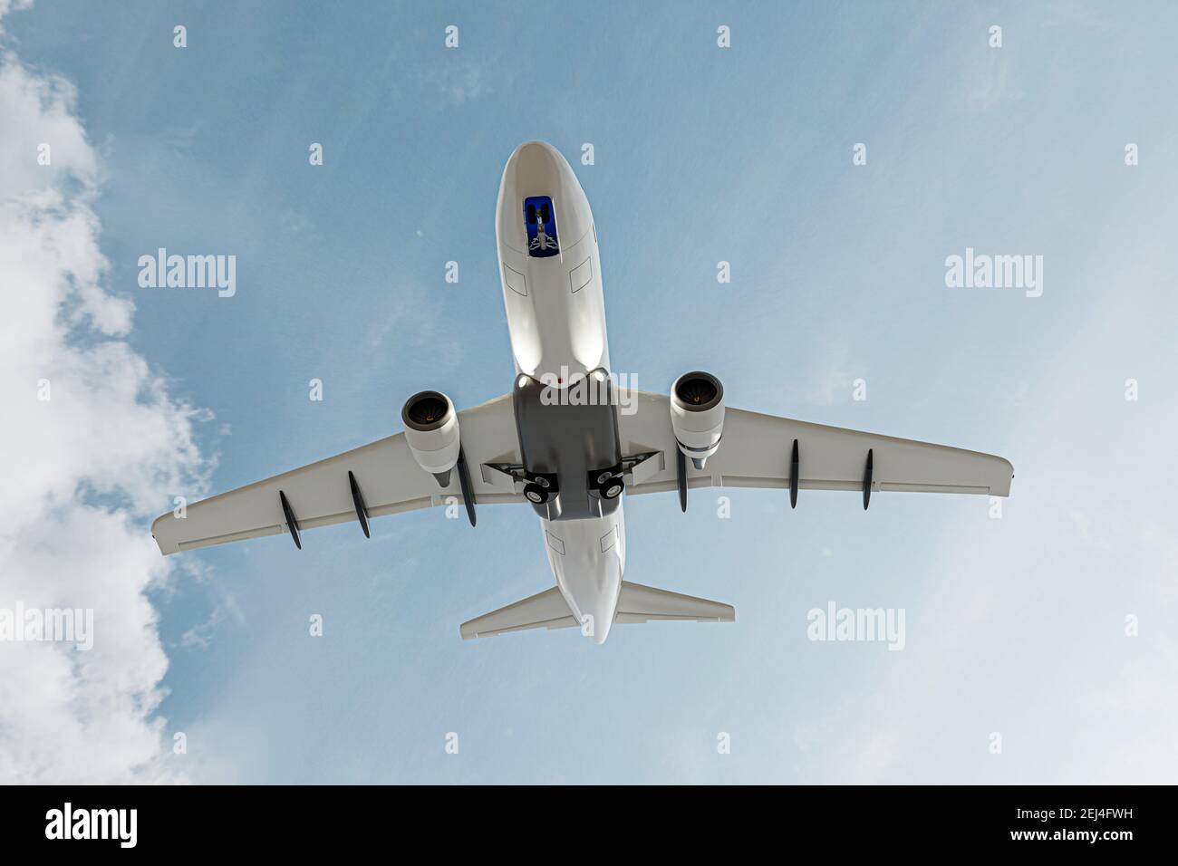 Airbus plane rendering hi-res stock photography and images - Alamy