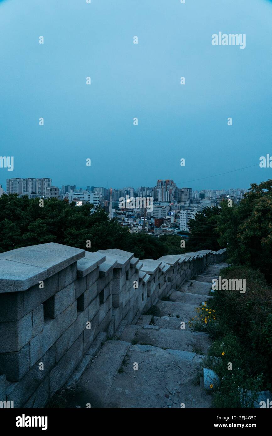 Seoul city wall hi-res stock photography and images - Alamy