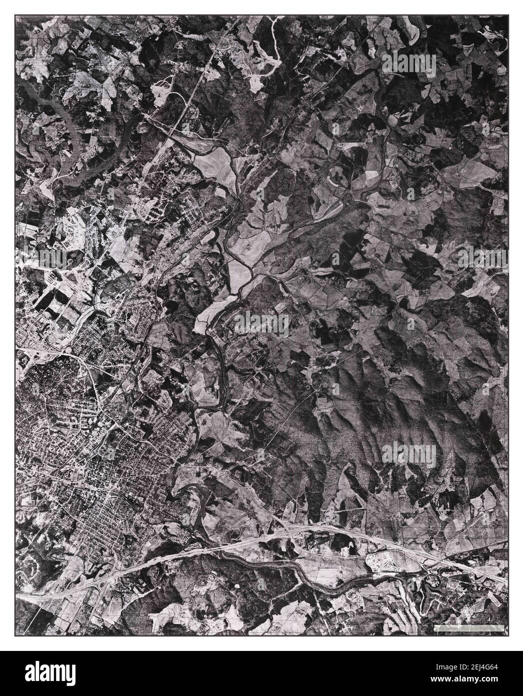 Charlottesville East, Virginia, map 1972, 1:24000, United States of ...