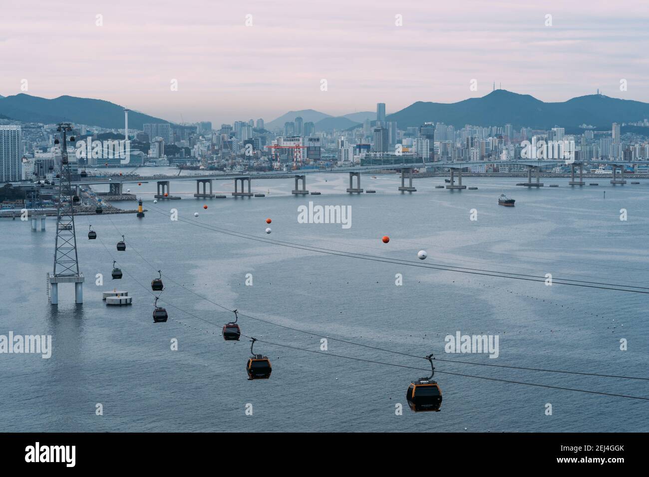 Korea busan cable car hi-res stock photography and images - Alamy