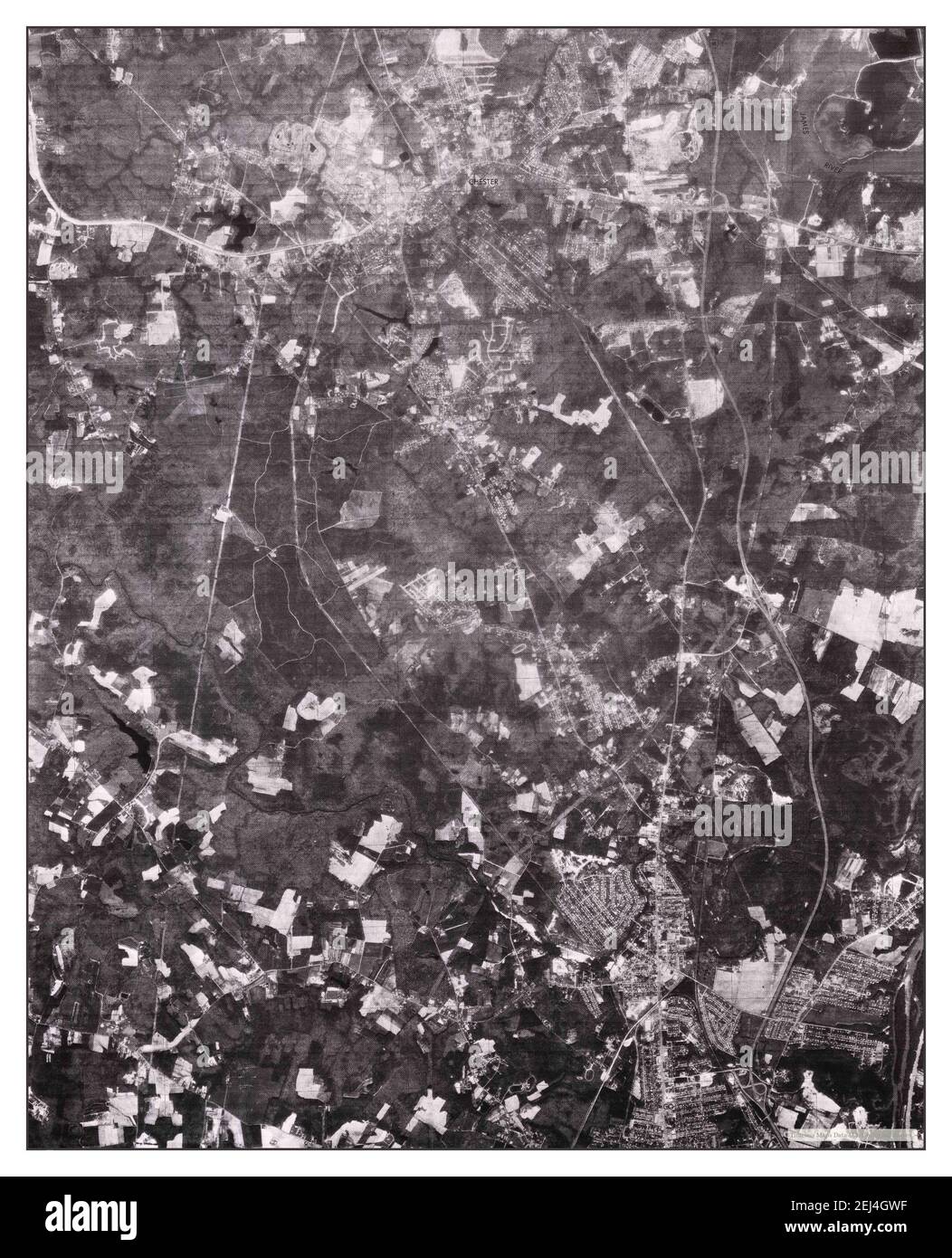 Chester, Virginia, map 1974, 1:24000, United States of America by ...