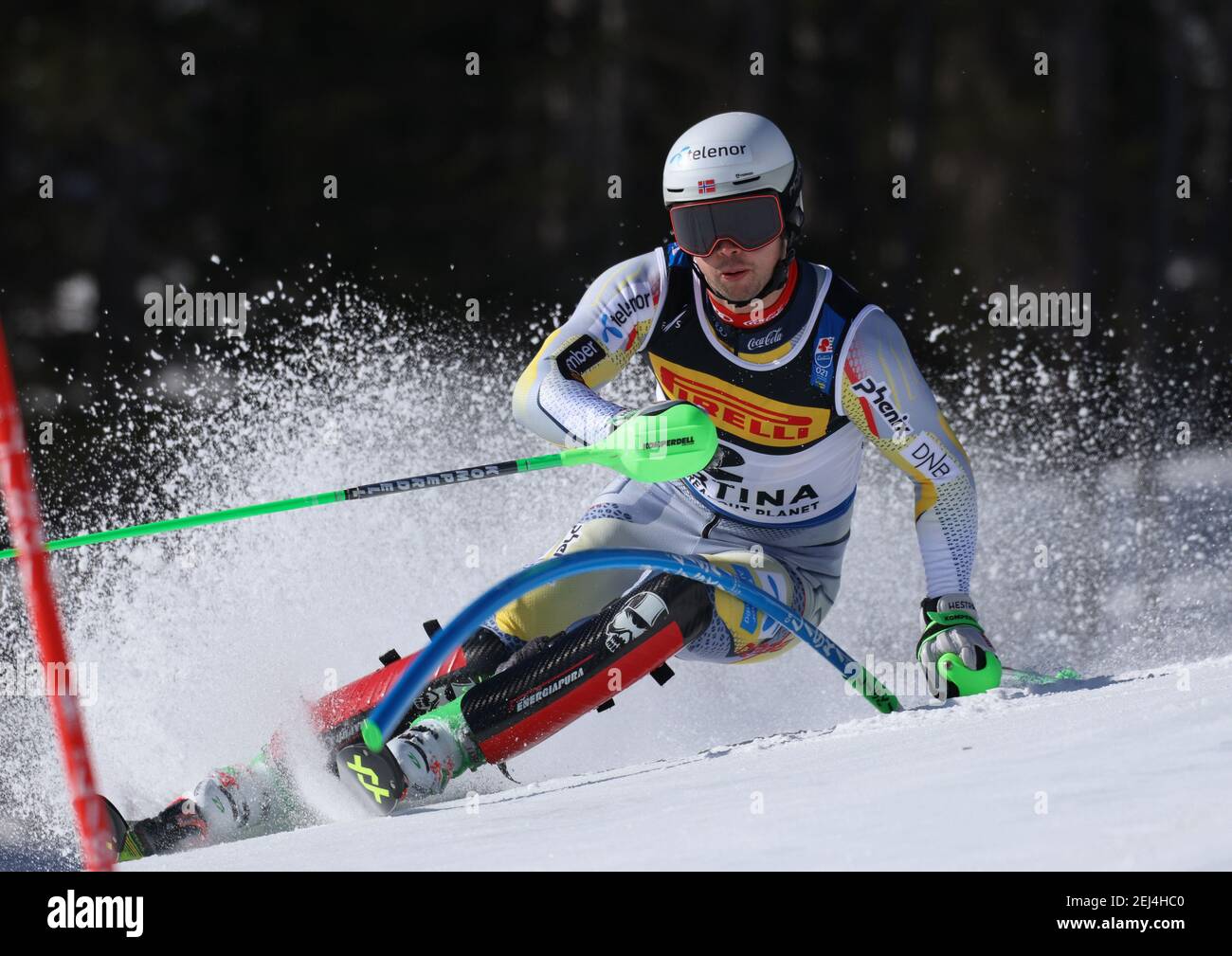 FOSS-SOLEVAAG Sebastian (NOR) Gold Medal during 2021 FIS Alpine World ...