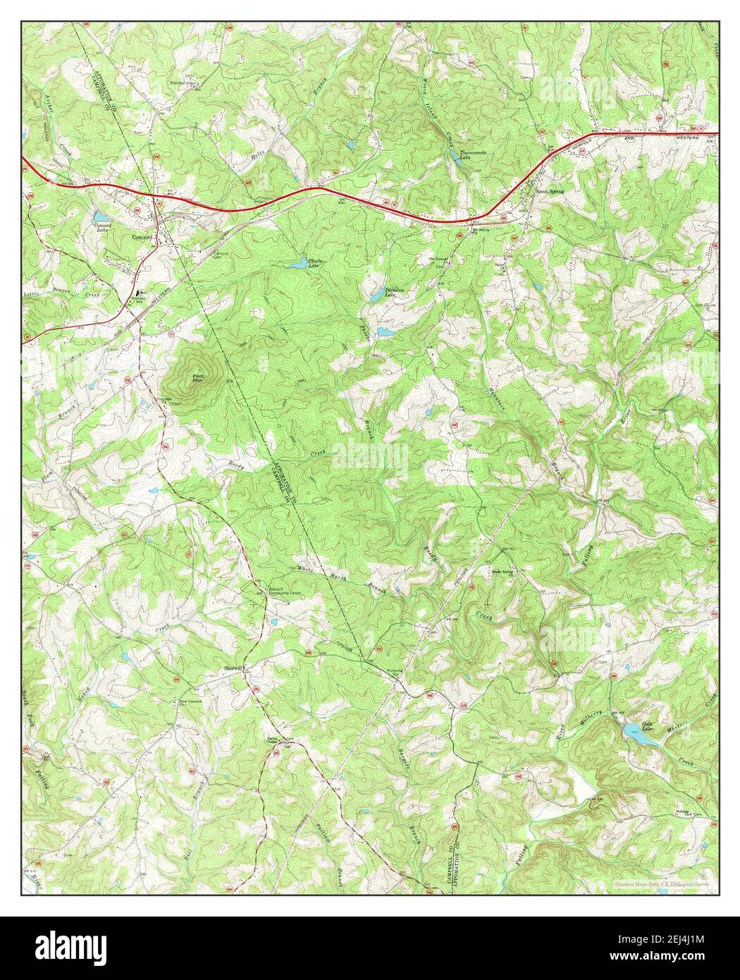 Vintage map of concord Cut Out Stock Images & Pictures - Alamy