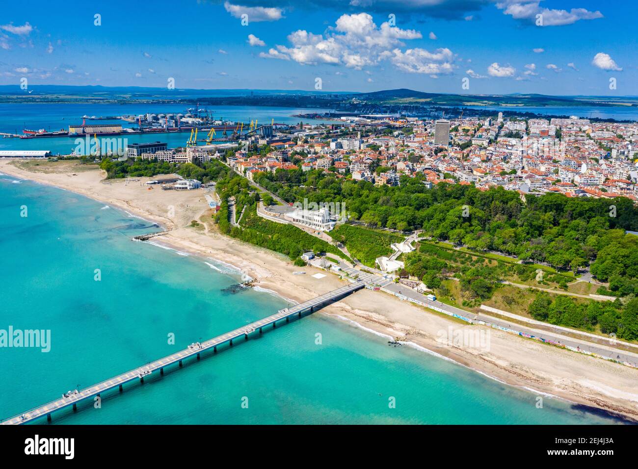Bourgas beach hi-res stock photography and images - Alamy