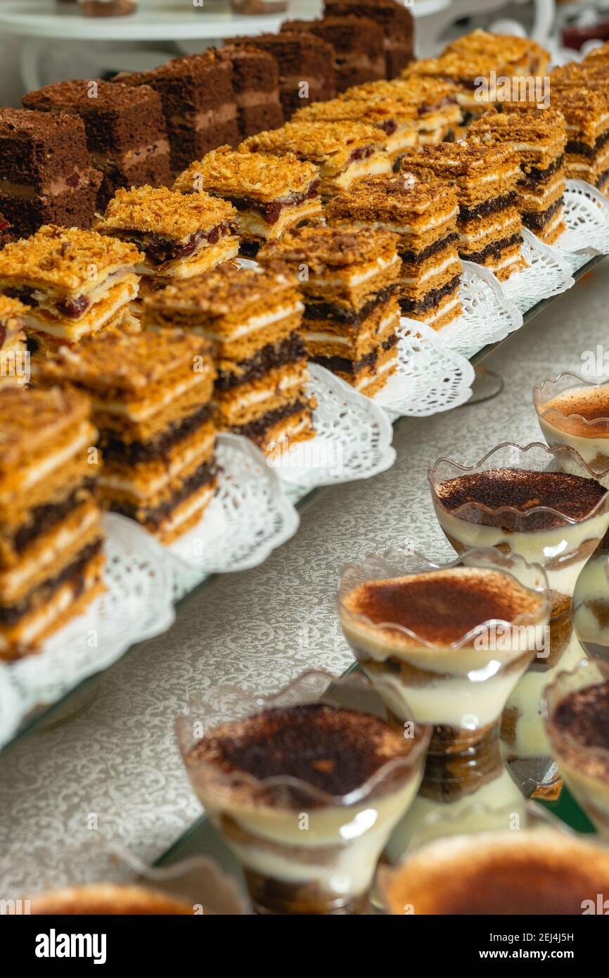 candy bar, sweets to choose from, free choice of sweet to taste in ...