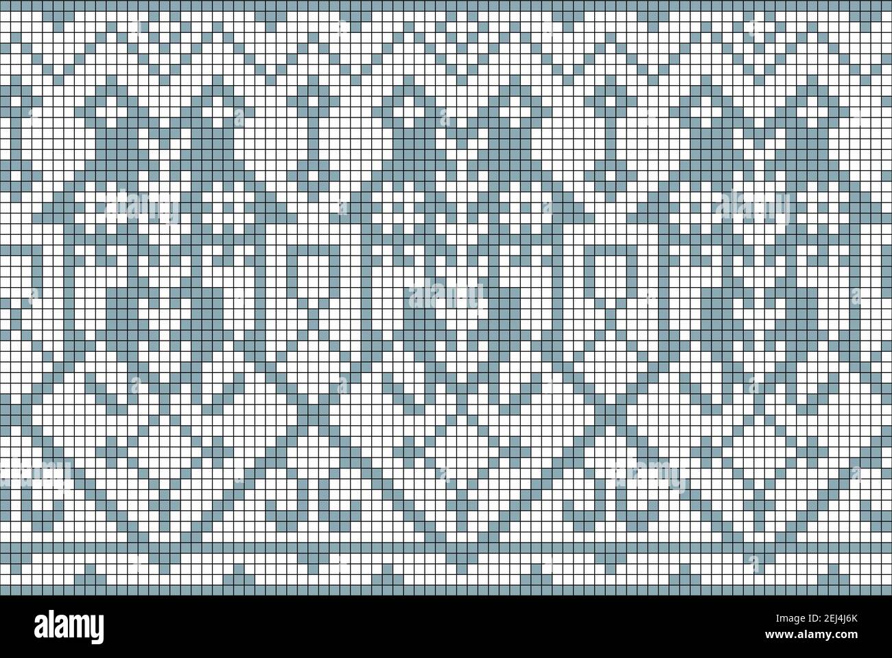 Vector abstract decorative pixel art illustration Stock Vector Image ...