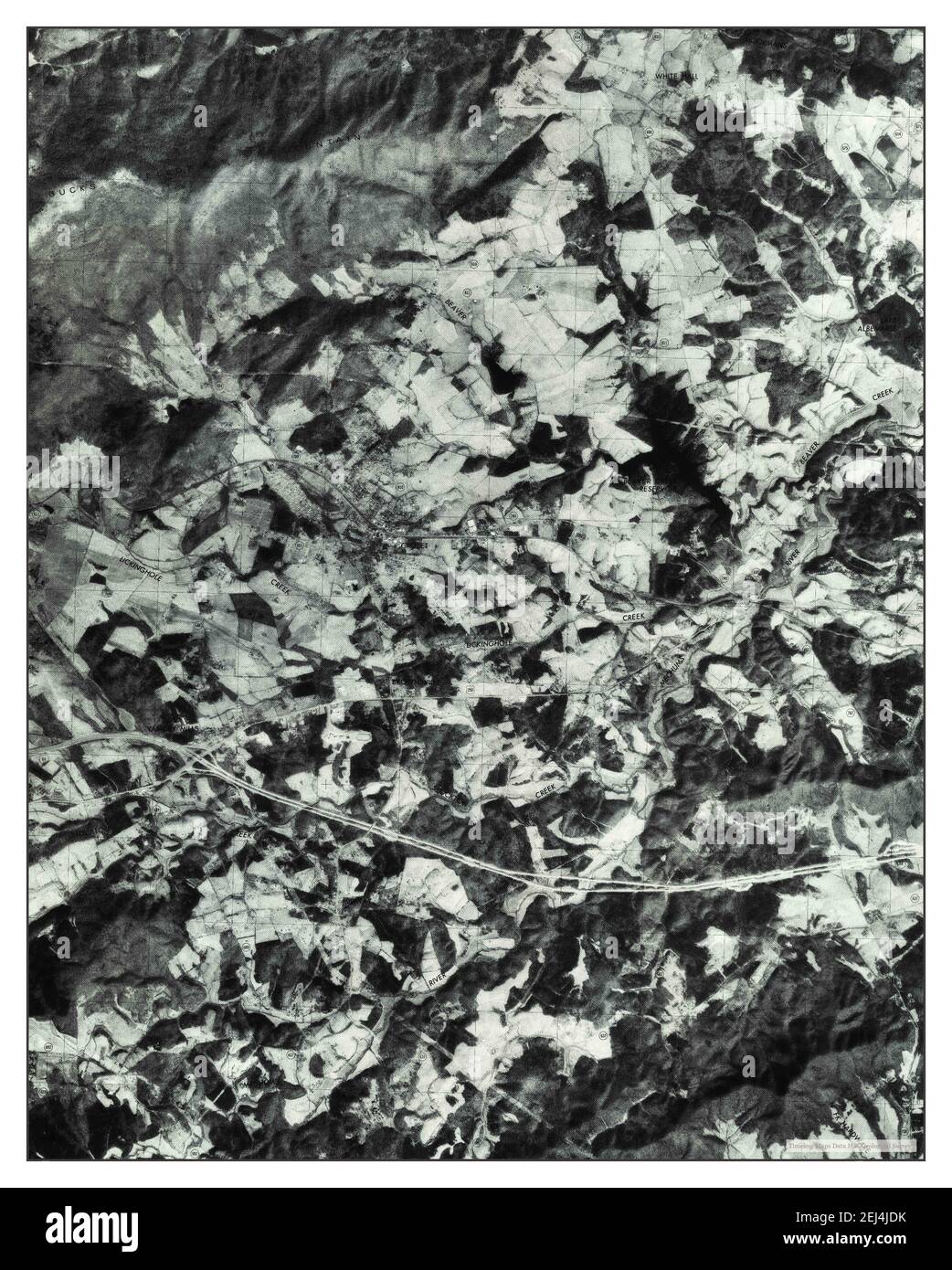 Map of crozet virginia hi-res stock photography and images - Alamy