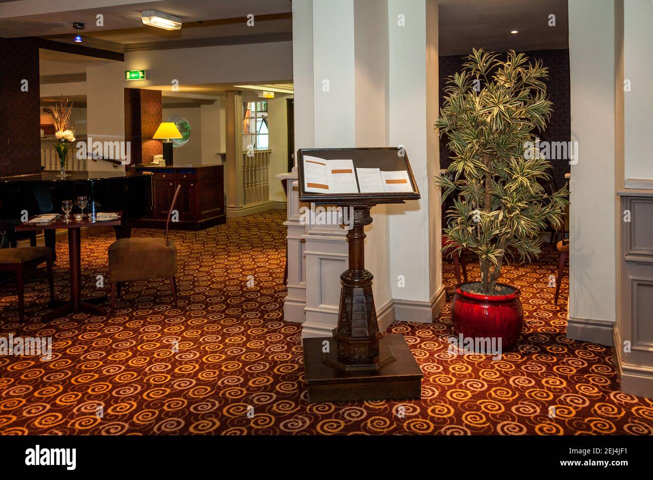 May 2011 Lymm Hotel Lobby, Lymm Village, Cheshire, England, UK Stock ...