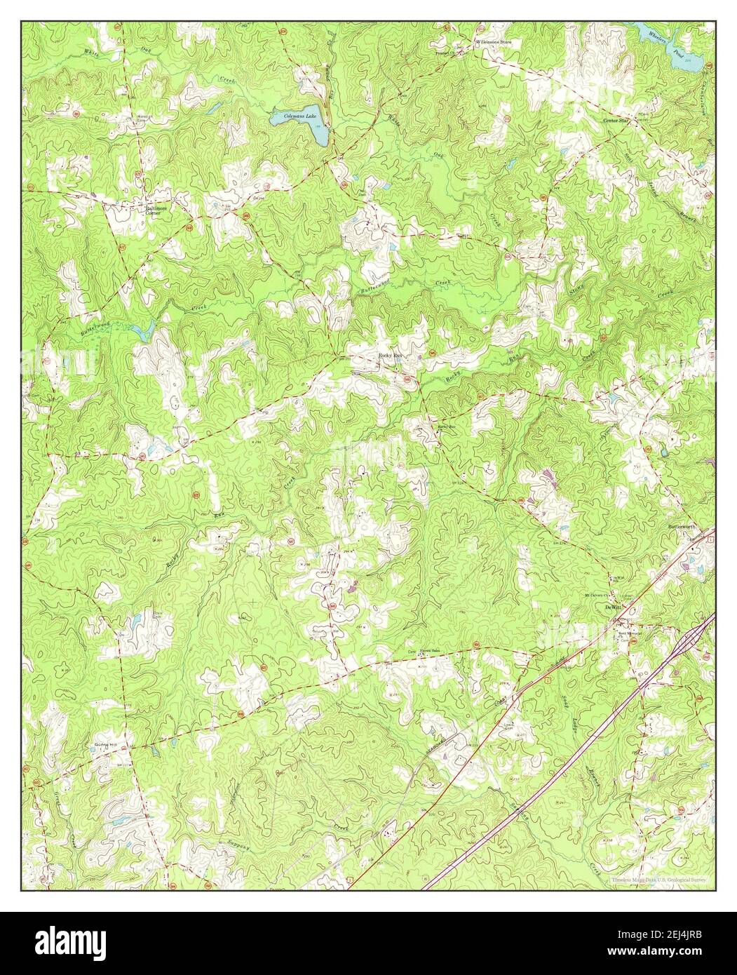 De Witt, Virginia, map 1963, 1:24000, United States of America by ...