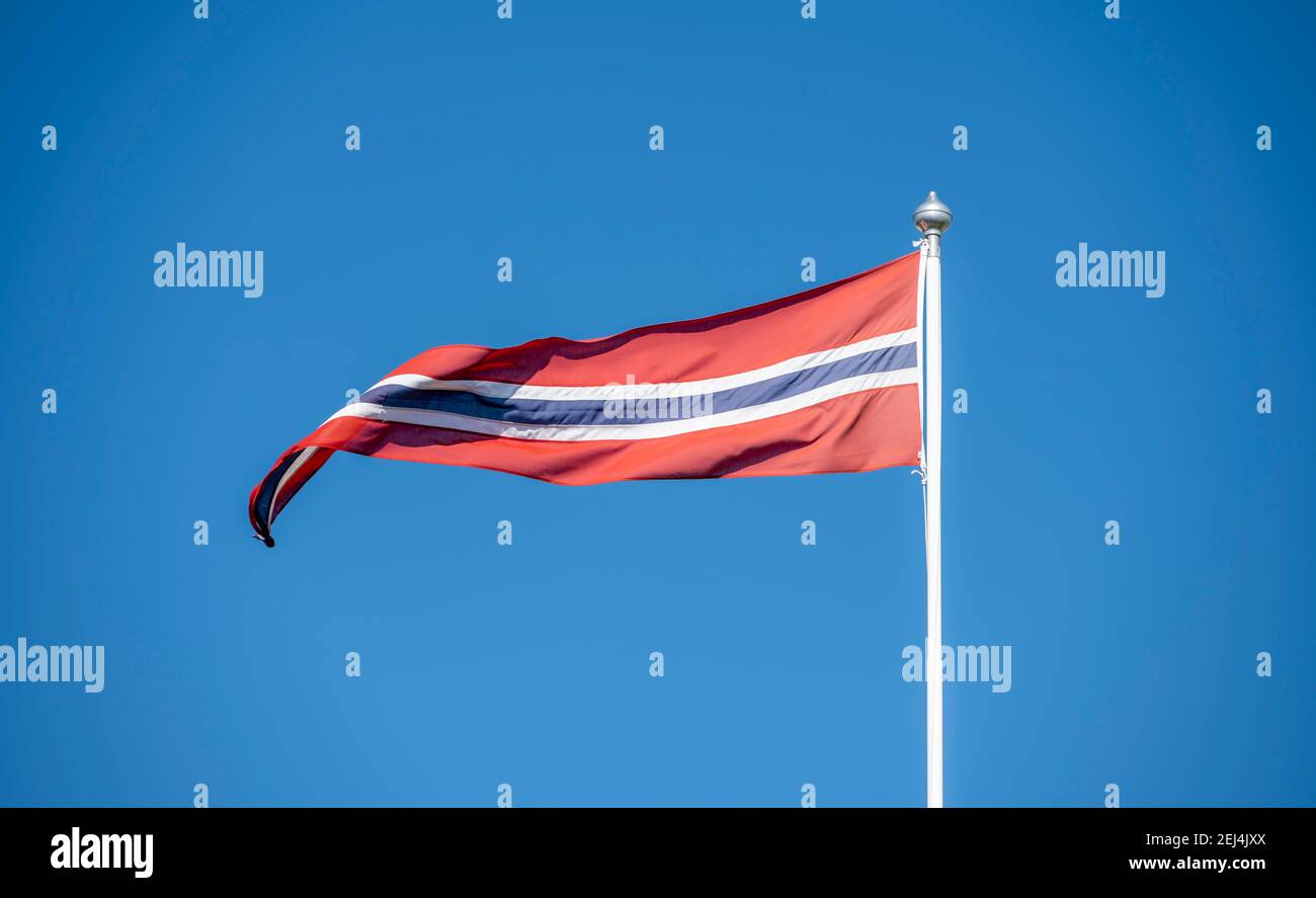 Scandinavian flag hi-res stock photography and images - Alamy