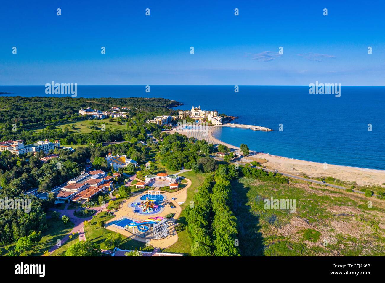 Aerial view of Dyuni resort in Bulgaria Stock Photo - Alamy