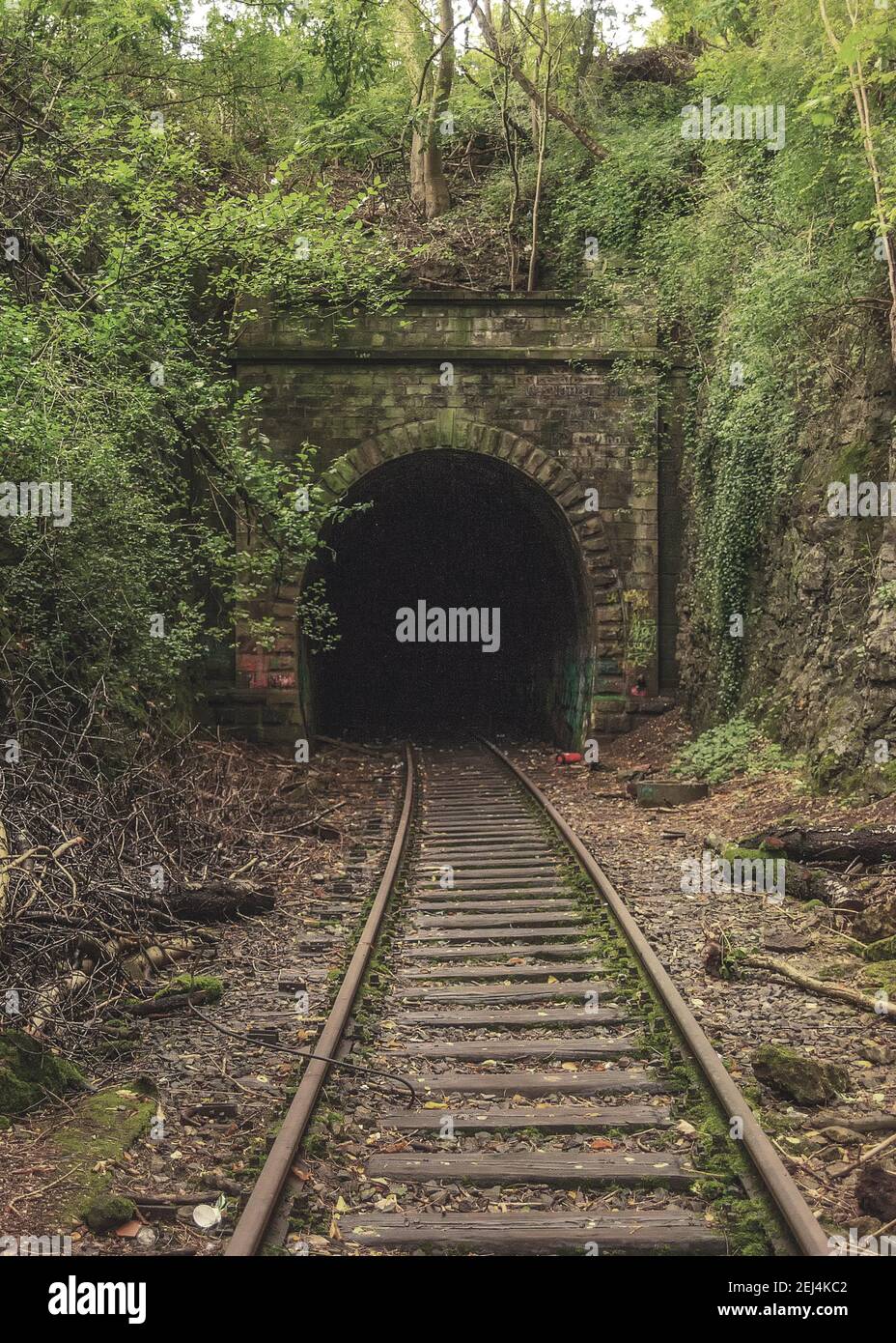 Railway track tunnel hi-res stock photography and images - Alamy