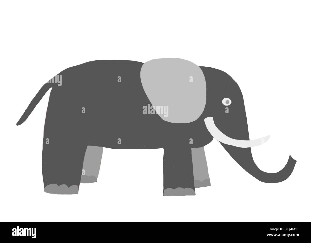 Elephant drawing hi-res stock photography and images - Alamy
